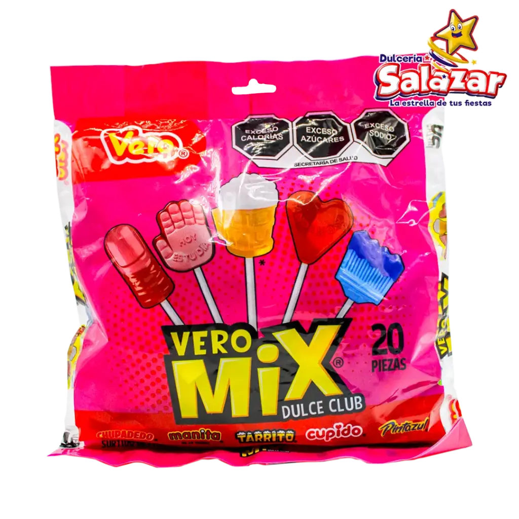 PALETA MIX DULCE CLUB VERO -B.288G- "C/24/20 (copia) | Dulceria Salazar