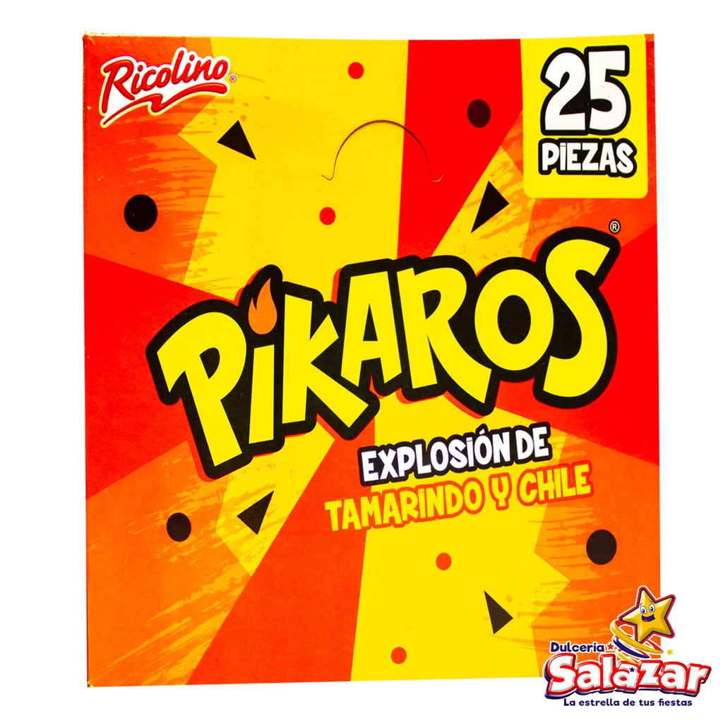 PIKAROS TAMARINDO RICOLINO -D.412,5G- "C/8/25" (copia) | Dulceria Salazar